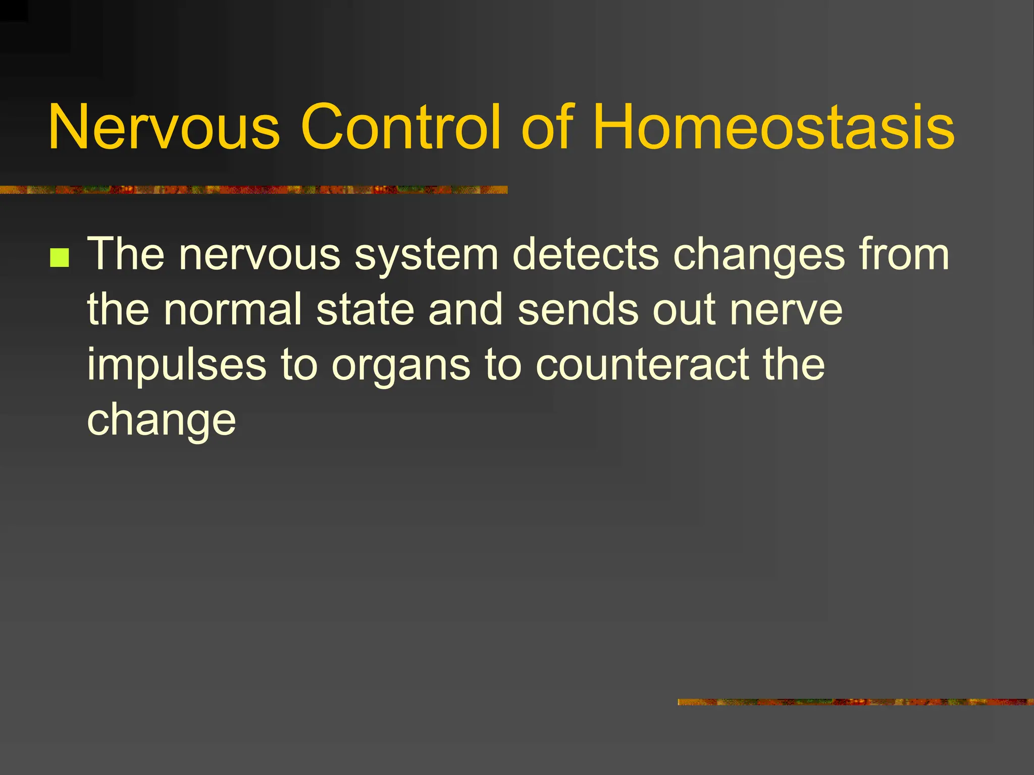 Homeostasis_and_Feedback.ppt concept of homeostasis in organisms | PPT