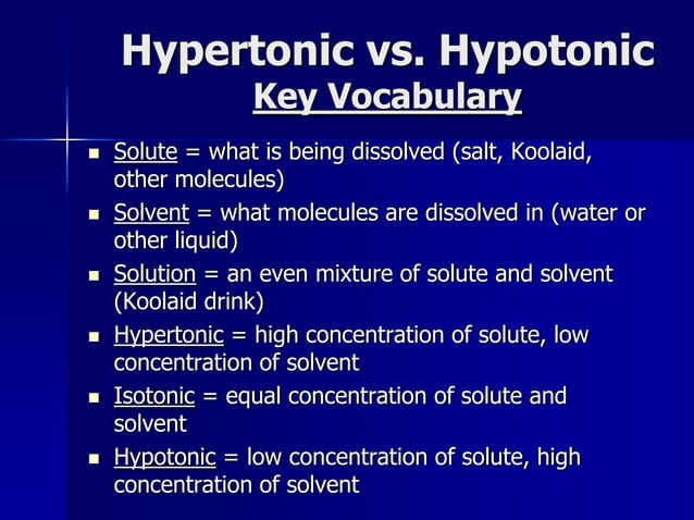 Homeostasis and transport (part 2) | PPT