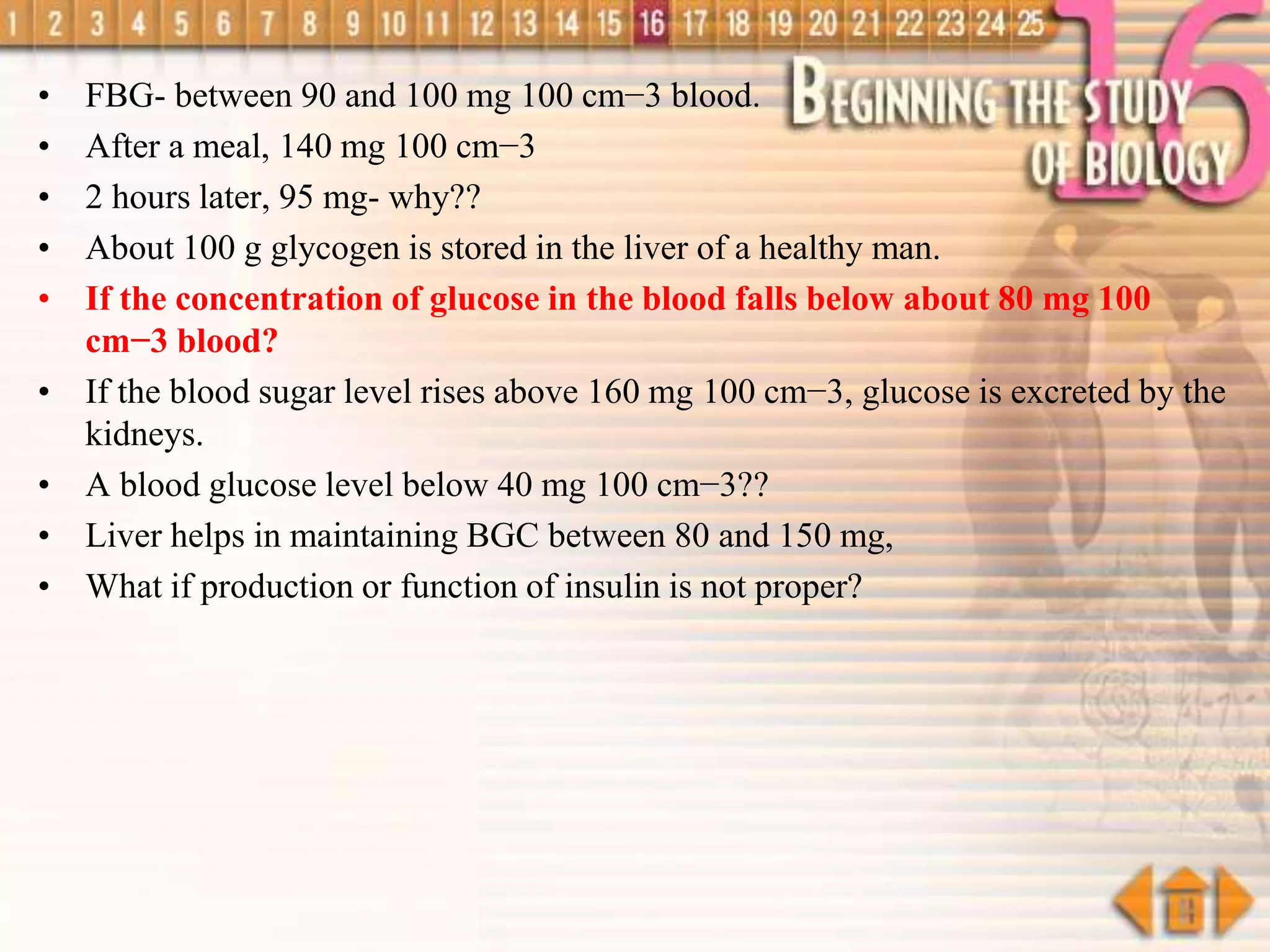 Homeostasis in mammals__igcse | PPT