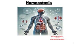 Homeostasis - fIRST YEAR , MBBS , BASIC CONCEPT , PHYSIOLOGY | PPTX