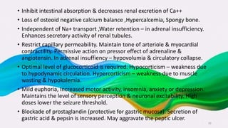 Homeostasis & Steroids - Dr. Shweta Yadav - Oral and Maxillofacial ...