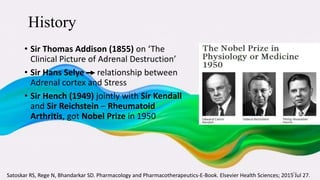 Homeostasis & Steroids - Dr. Shweta Yadav - Oral and Maxillofacial ...