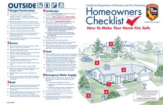 Homeowners Checklist: How To Make Your Home Fire Safe | PPT