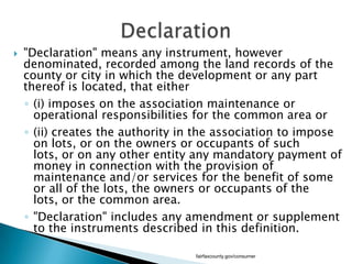 Homeowners' Associations 101 | PPTX