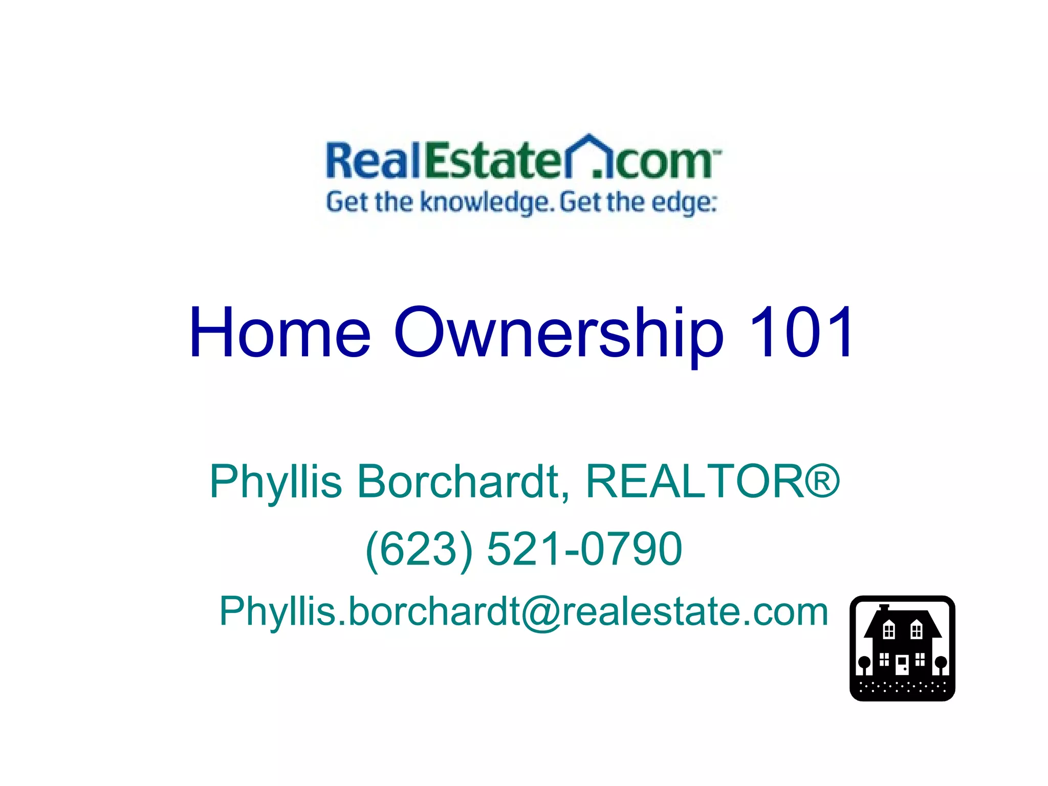 Home Ownership 101 | PPT