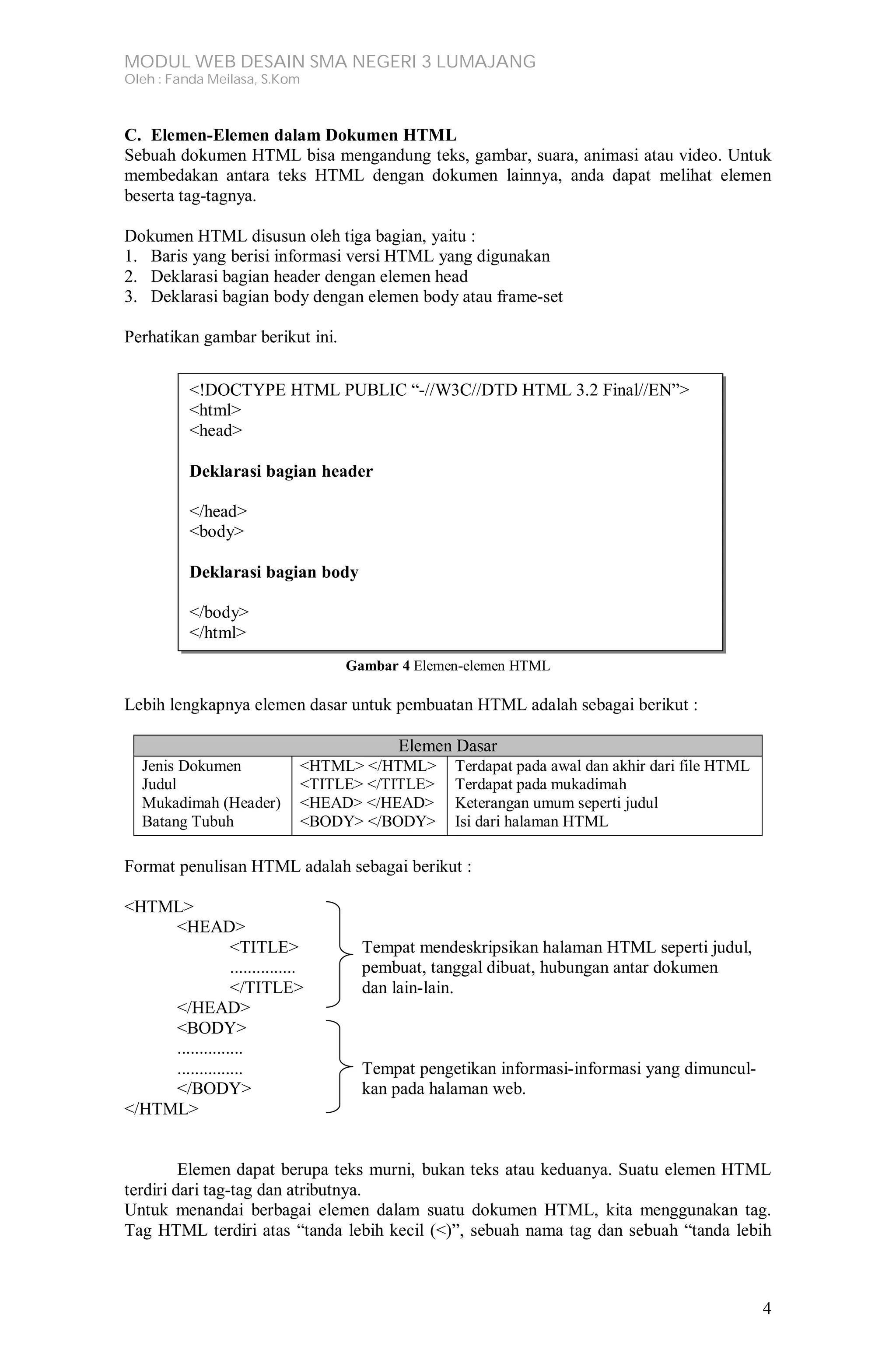 Homepage untuk informasi dan komunikasi | PDF