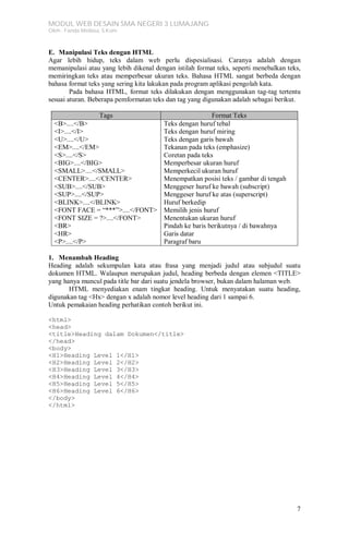 Homepage untuk informasi dan komunikasi | PDF