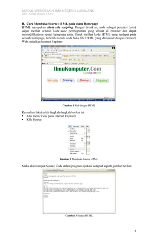 Homepage untuk informasi dan komunikasi | PDF