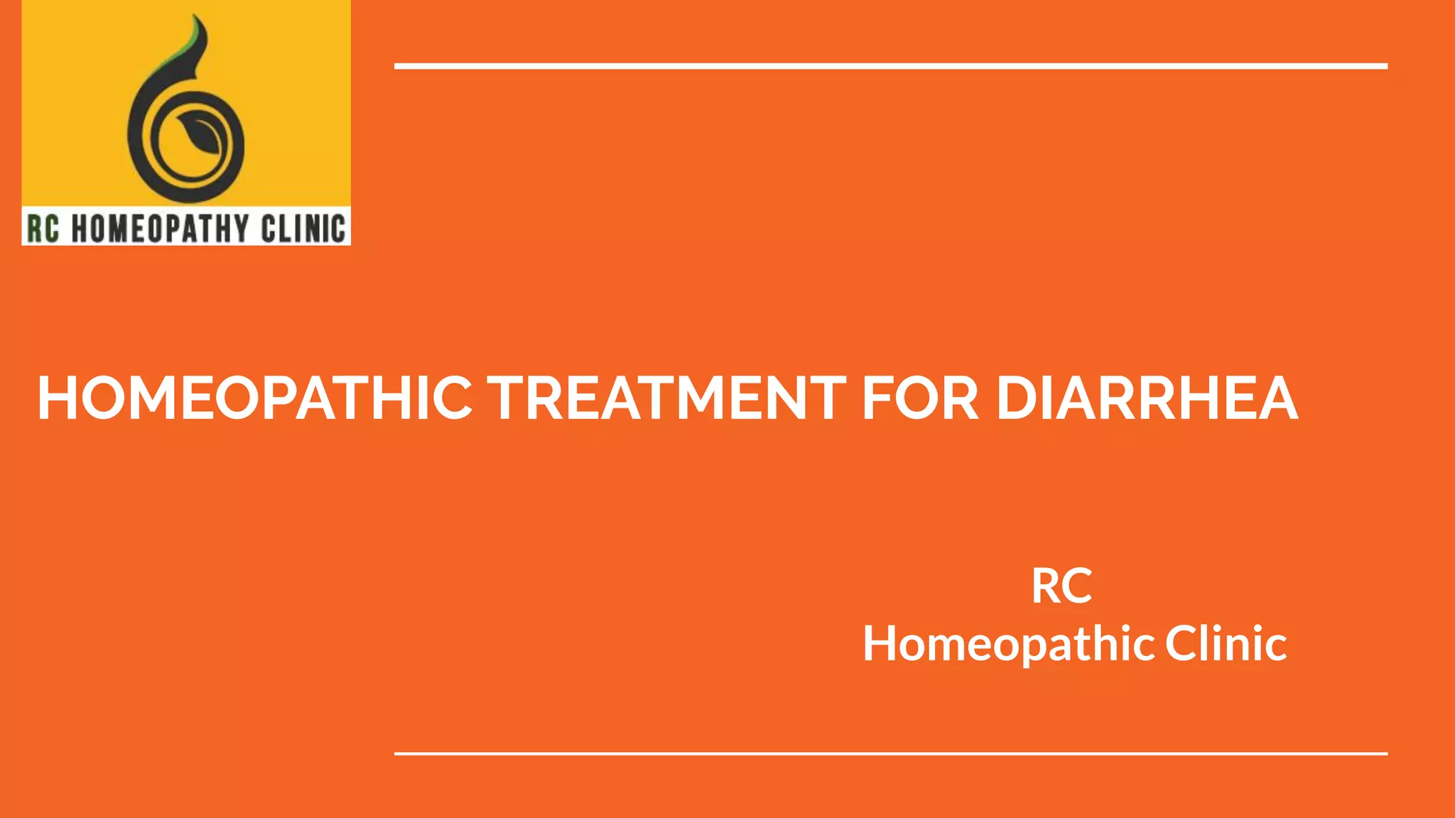HOMEOPATHIC TREATMENT FOR DIARRHEA | PDF