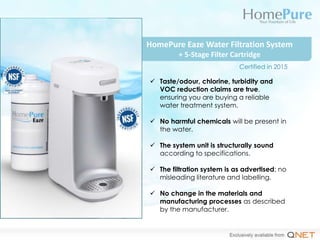 Everything You Need to Know About HomePure and NSF International | PPTX