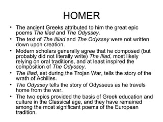 Homer 2010 | PPT