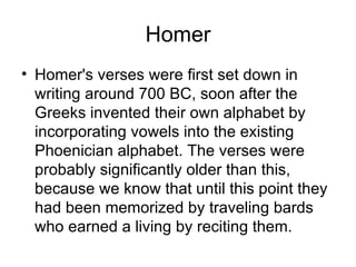 Homer 2010 | PPT