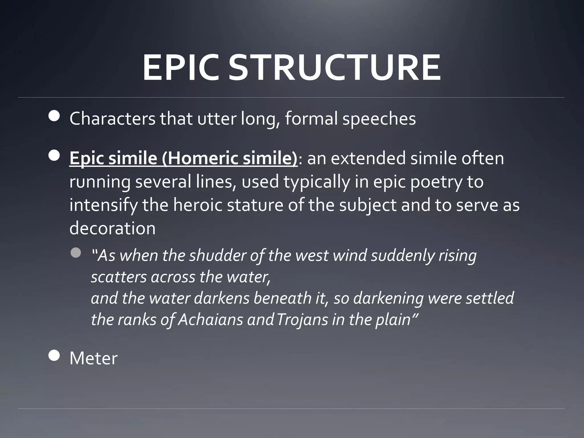 Homer and Homeric Epics | PPT