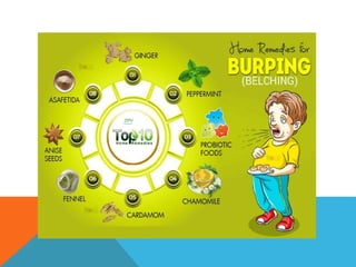 Home remedies for burping (belching) | PPTX