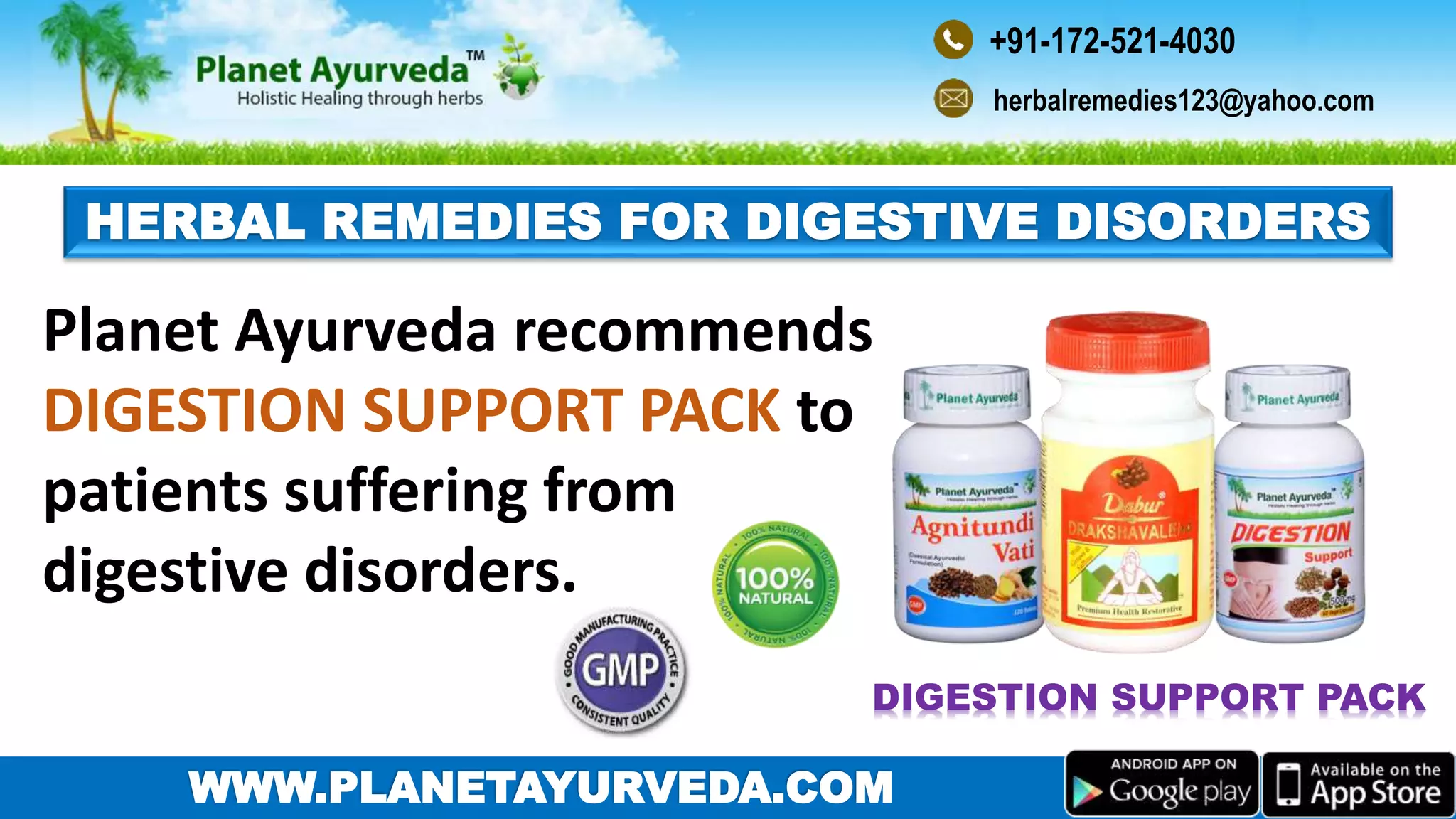 Home Remedies for Digestive Disorders | Natural Treatments | PPTX