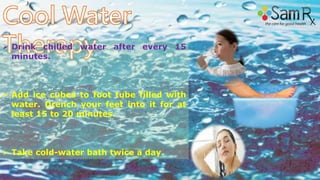 Home remedies to reduce body heat | PPTX