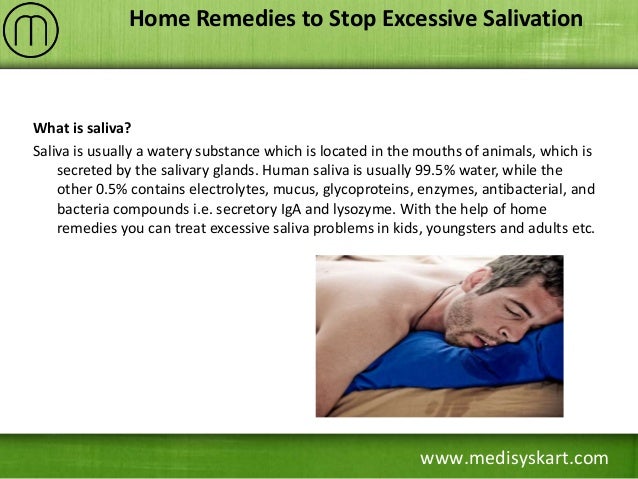 Home Remedies to Stop Excessive Salivation