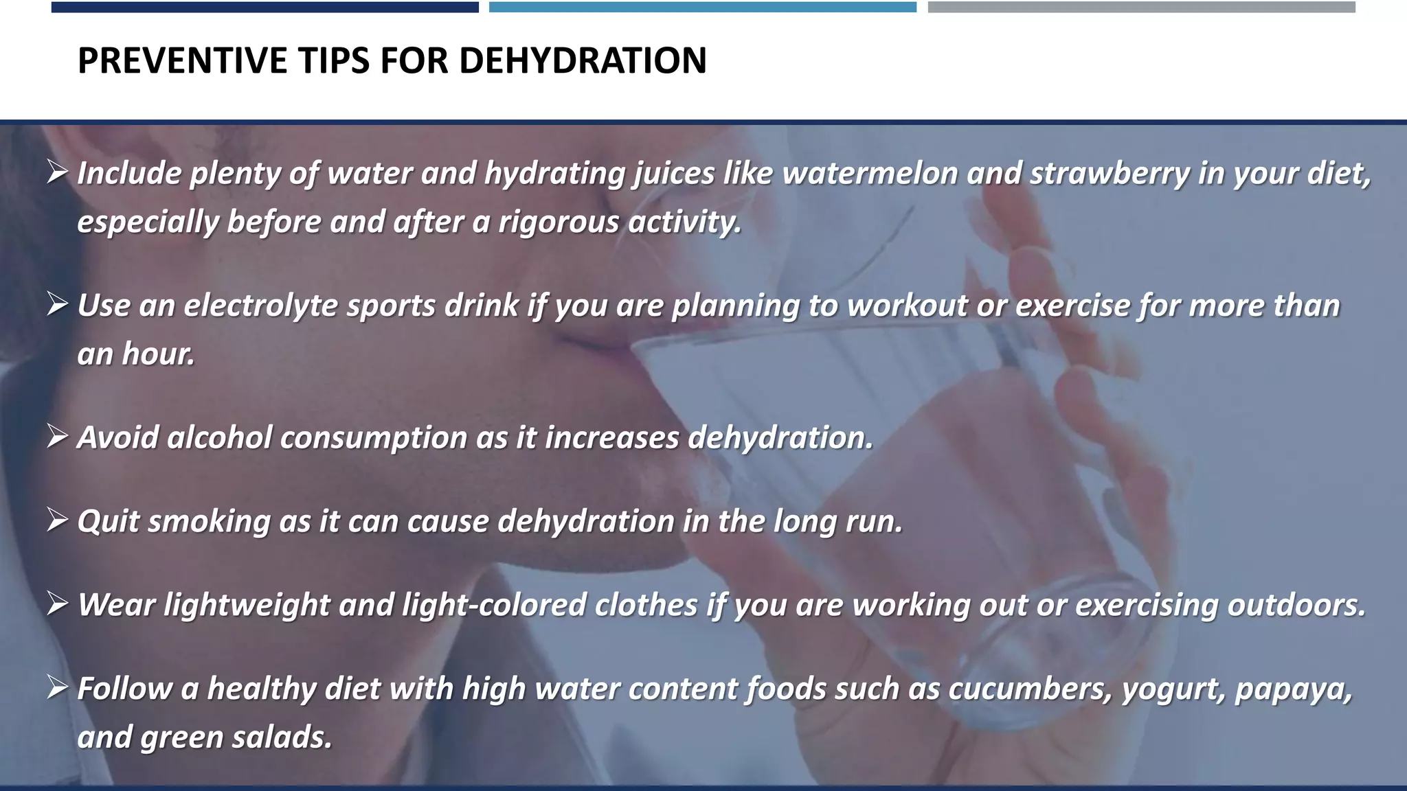Home remedies to treat dehydration | PPT