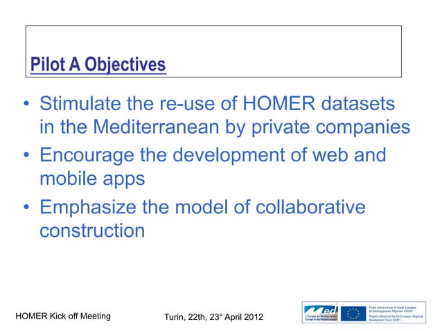 Hack4Med for Homer EU Project | PPT