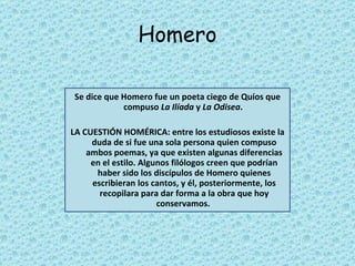 Homero | PPT