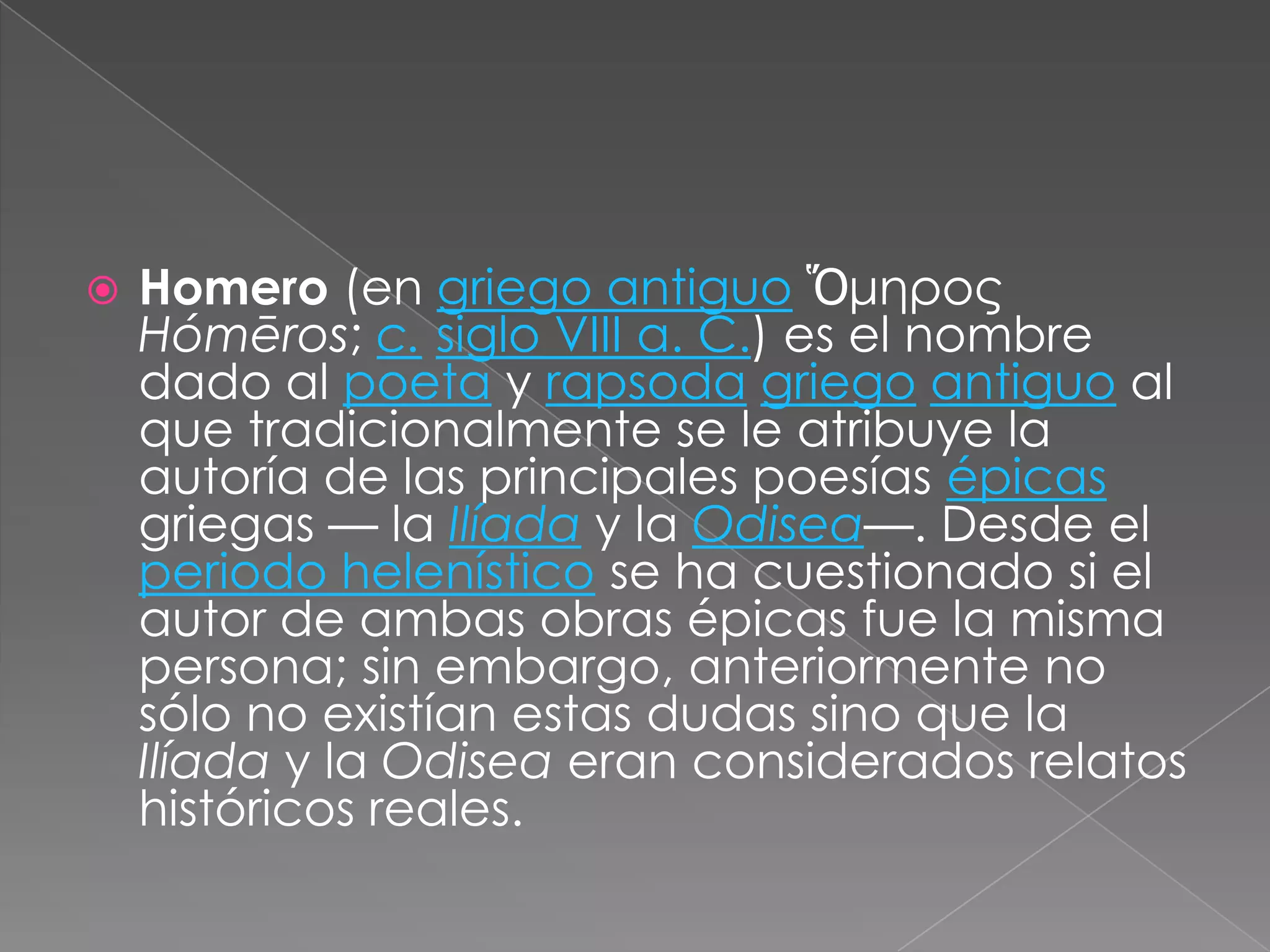 Homero | PPT