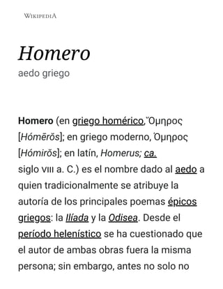 Homero - Wikipedia, la enciclopedia libre.pdf
