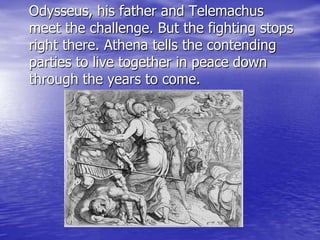 Odysseus And Telemachus Meet