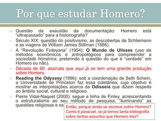 Homero e seus poemas | PPTX