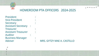 Homeroom-PTA-Teacher- Parent Conference.pptx