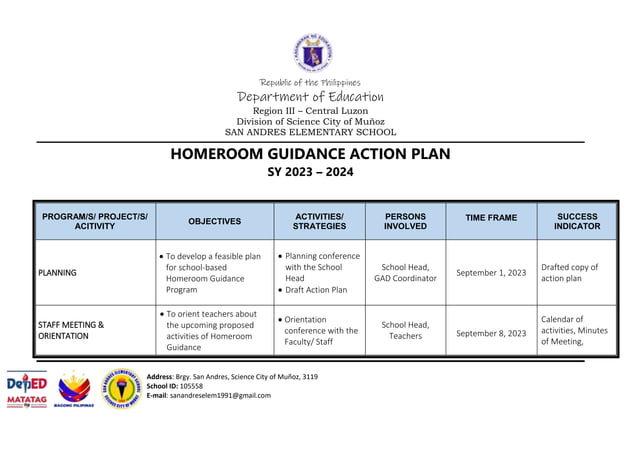 Homeroom Guidance action plan 2023-2024.docx