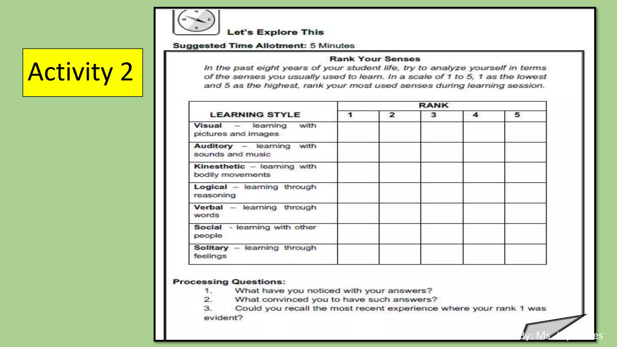 Grade 9 Homeroom Guidance Module 1 "My Study Habits" (1st Quarter ...