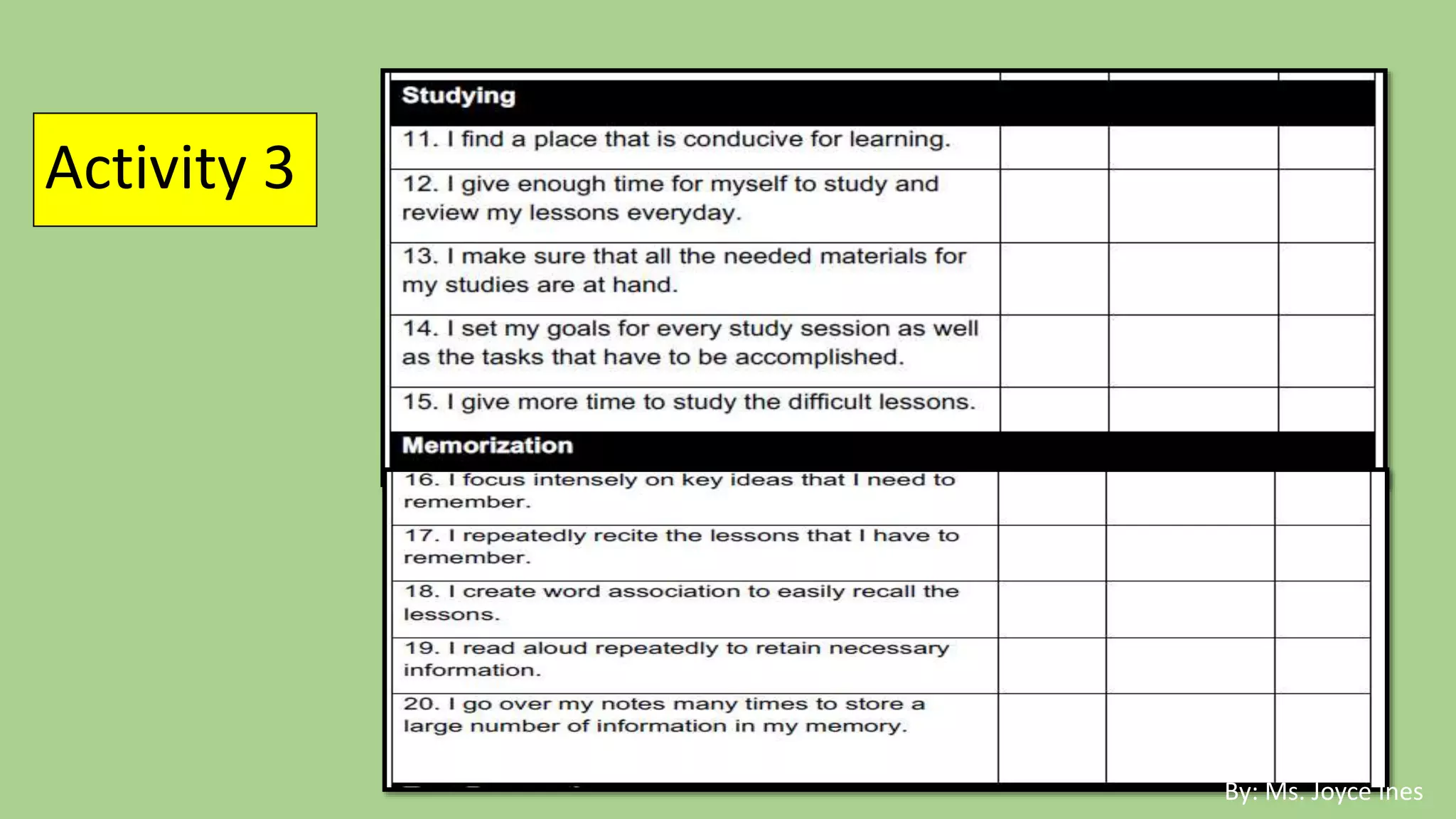 Grade 9 Homeroom Guidance Module 1 "My Study Habits" (1st Quarter) | PPTX