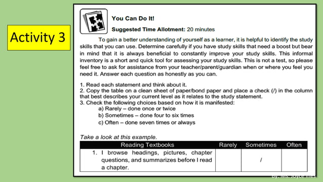 Grade 9 Homeroom Guidance Module 1 "My Study Habits" (1st Quarter) | PPTX