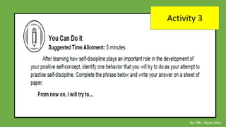 Grade 9 Homeroom Guidance Module 3 "Becoming Better with Self ...
