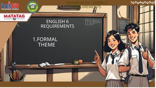 HOMEROOM MEETING PRESENTATION FOR GRADE 6.pptx