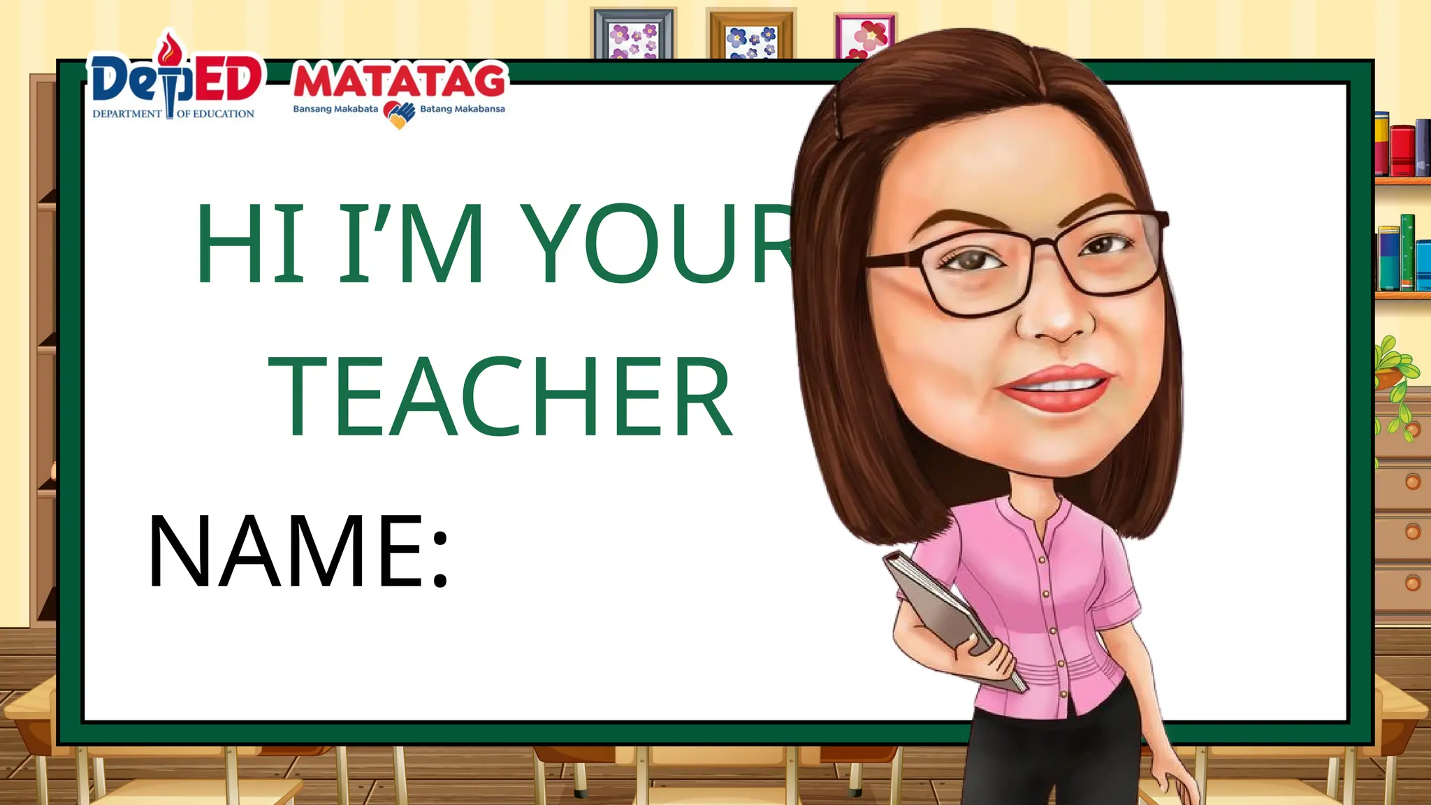 HomeRoom PTA Meeting PPT for template.pptx