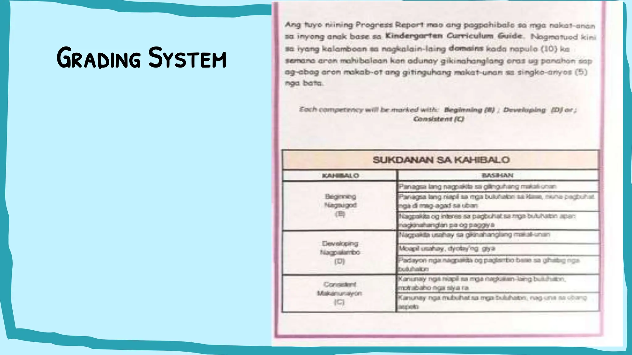 HOMEROOM Parent-Teacher Conference sample | PPTX