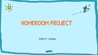 HOMEROOM Parent-Teacher Conference sample | PPTX