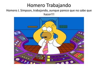 Homero simpson | PPTX