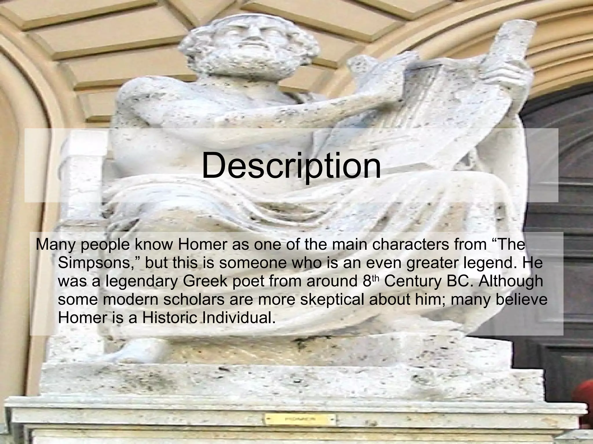 Homer’s Legacy | PPT