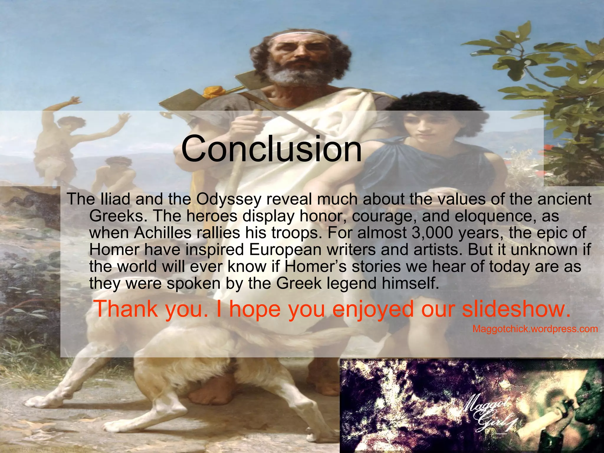 Homer’s Legacy | PPT