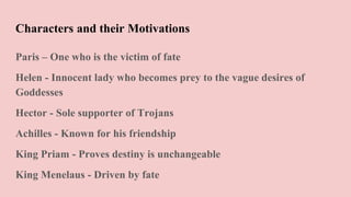 Complete Analysis of HOMER’S ILIAD.pptx