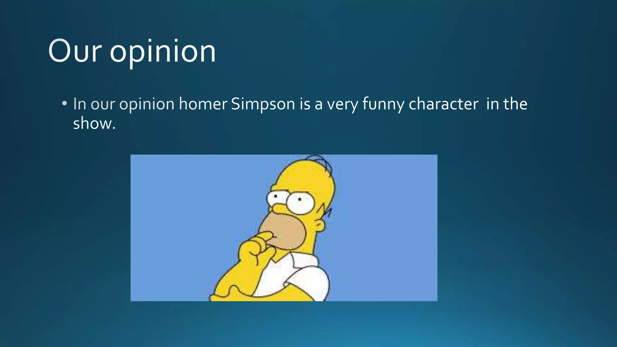 Homer simpson | PPTX