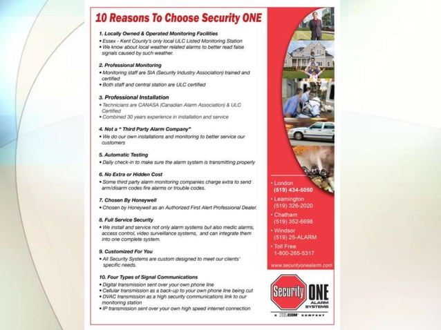 Security One Home Safety | PPT