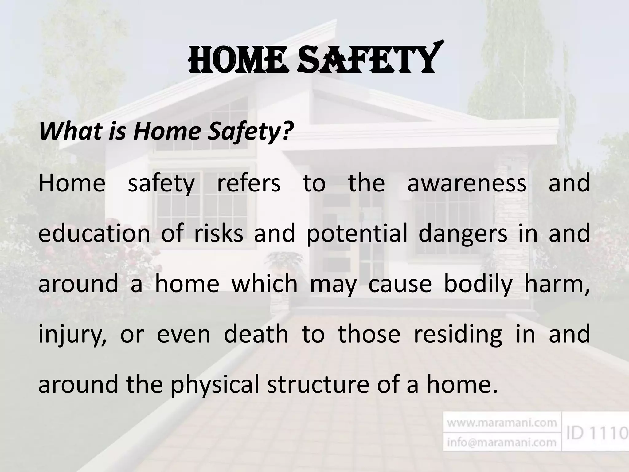 Home safety | PDF