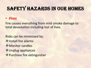 Home safety | PDF
