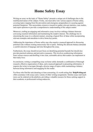 Home Safety Essay.pdf