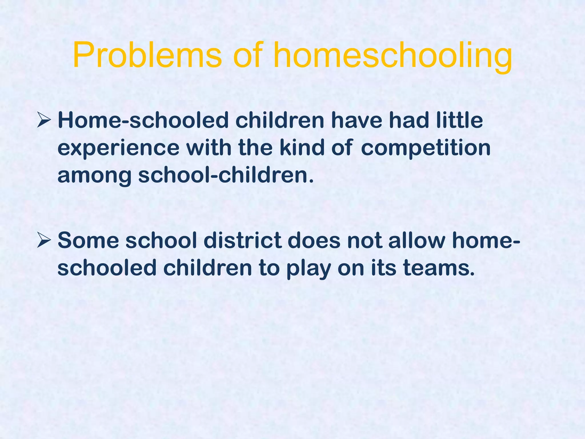 Homeschooling | PPTX