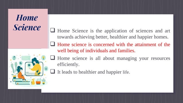Home science- scope and career opportunities | PPTX | Daycare and Pre ...