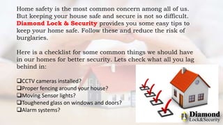 Home security and safety tips | PPT